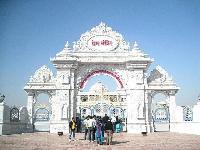 Prem Mandir: A Temple of Divine Love in Vrindavan - E India Tourism